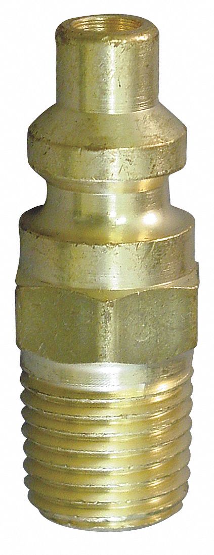 EATON HANSEN 03A - Coupler Plug (M)NPT 1/4 Brass – Cold Air Industries