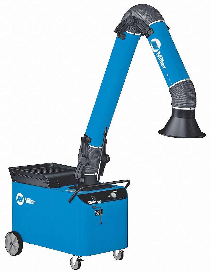 MILLER ELECTRIC 951509 - Fume Extractor 12 ft.Arm Dsposable Flter ...